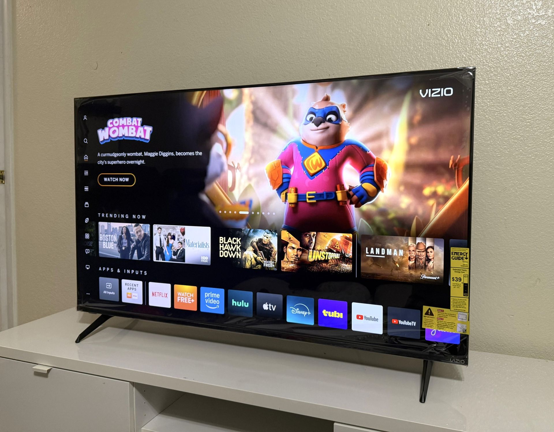 Brand New with box Vizio Smart TV 4k UHD 50” for Sale in North Las ...