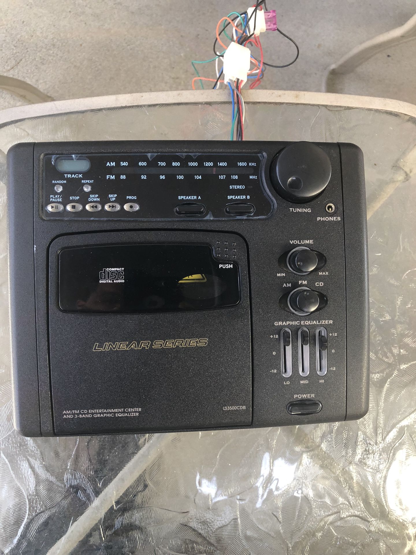 RV Stereo. Cd Player Radio For Toy Hauler for Sale in Whittier, CA ...