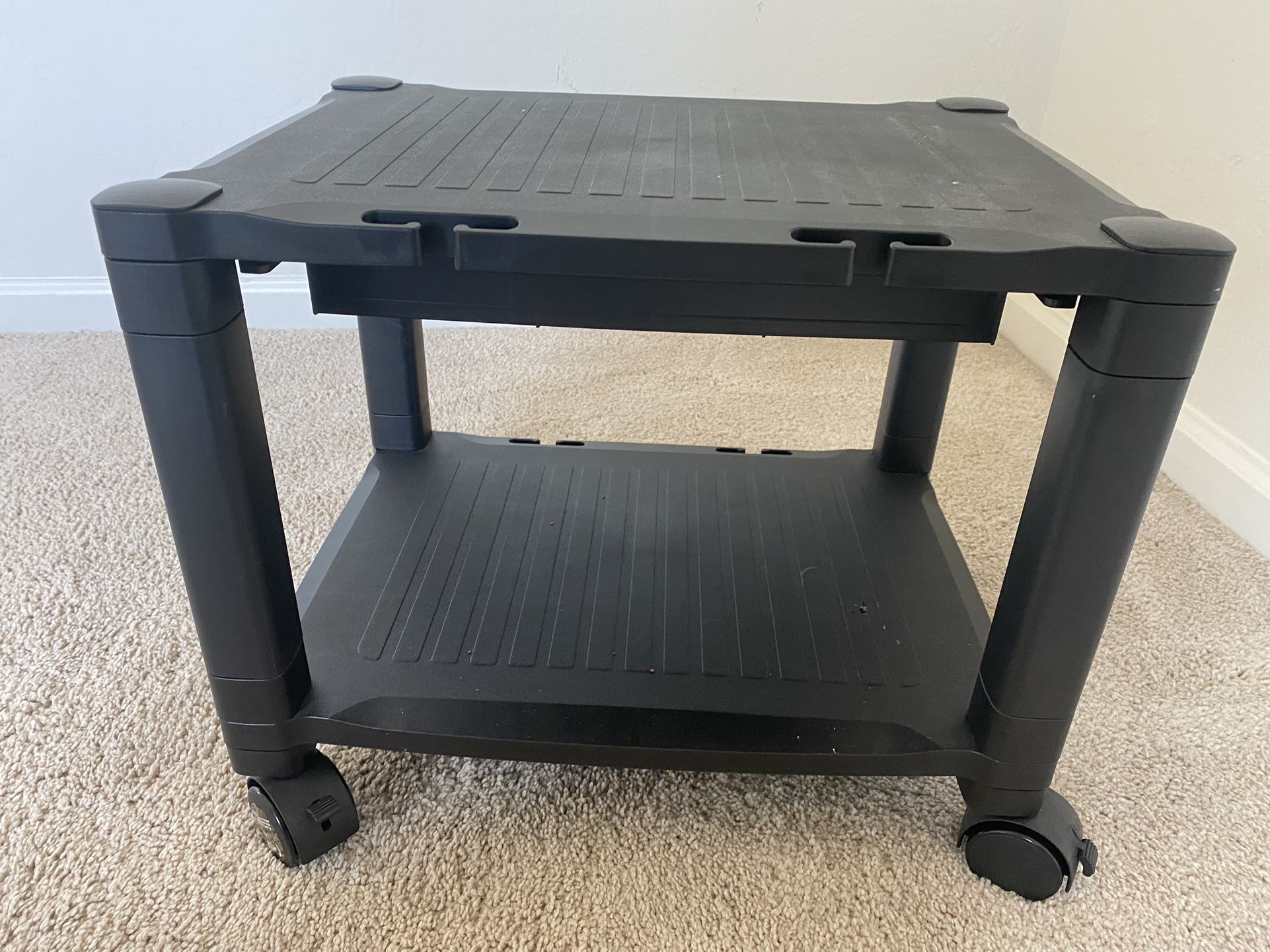 Printer Stand - Under Desk Printer Stand with Cableo Management ...