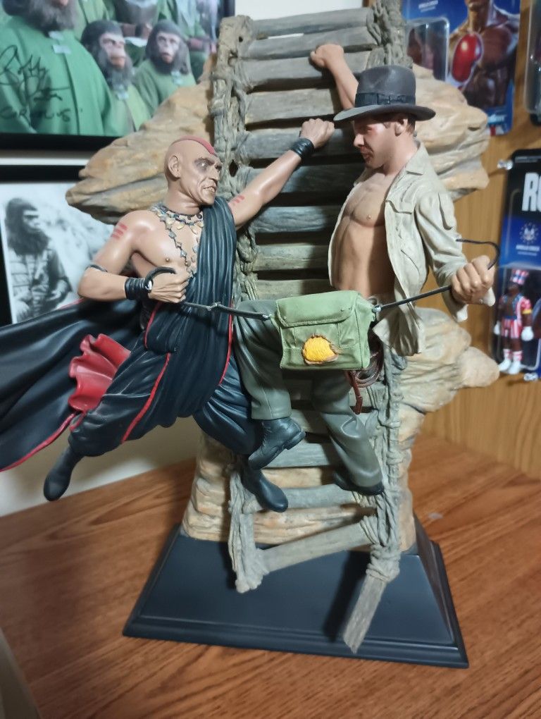 Indiana Jones And The Temple Of Doom Statue New In Box for Sale in ...