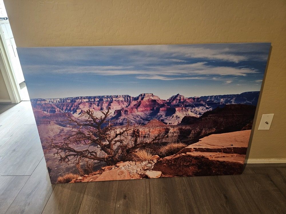 Beautiful Grand Canyon Frame Art Work 48x32 for Sale in Buckeye, AZ ...