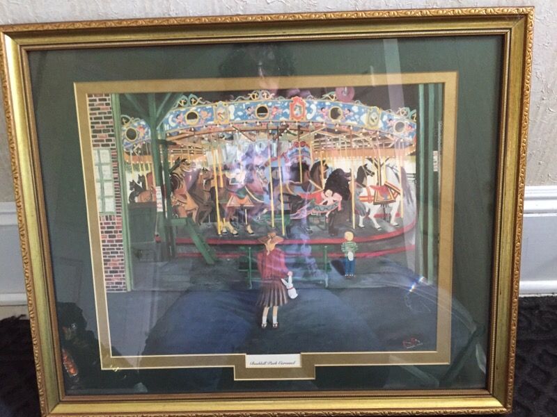 Bushkill Park Carousel Limited Edition Framed Print for Sale in Lebanon ...
