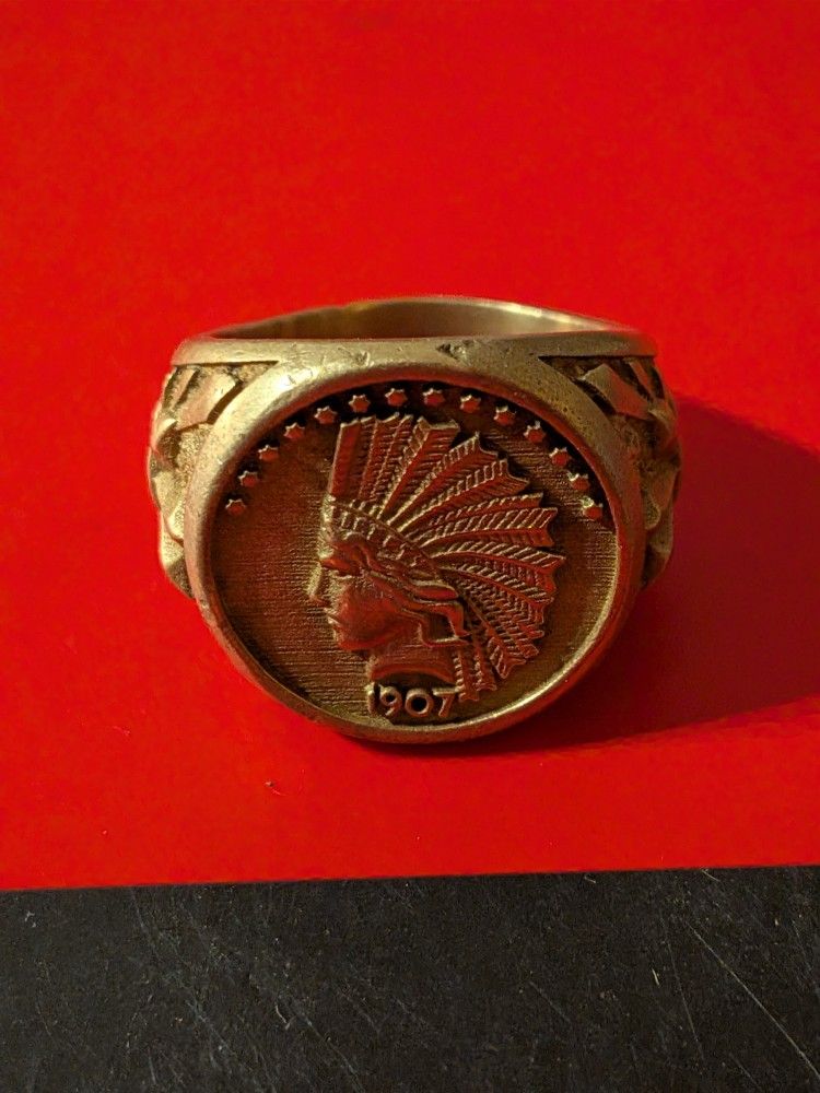 BIG 1902 Gold Indian Head Coin Ring (Men's) for Sale in Peoria, AZ ...