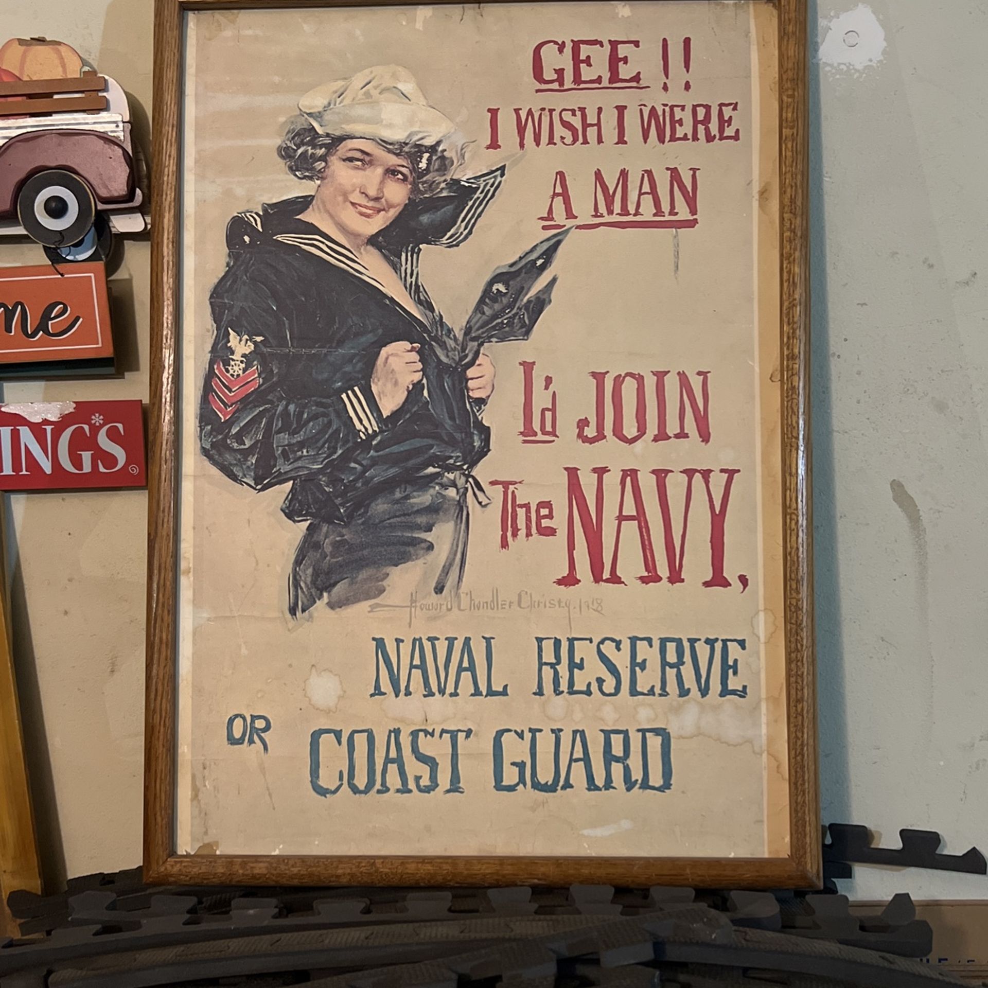 Vintage Navy Posters
