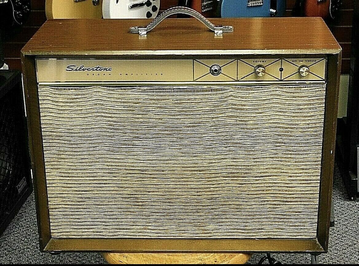 Silvertone Model 4707 Organ Amp Converted to a Guitar Combo Amp!!!! for ...