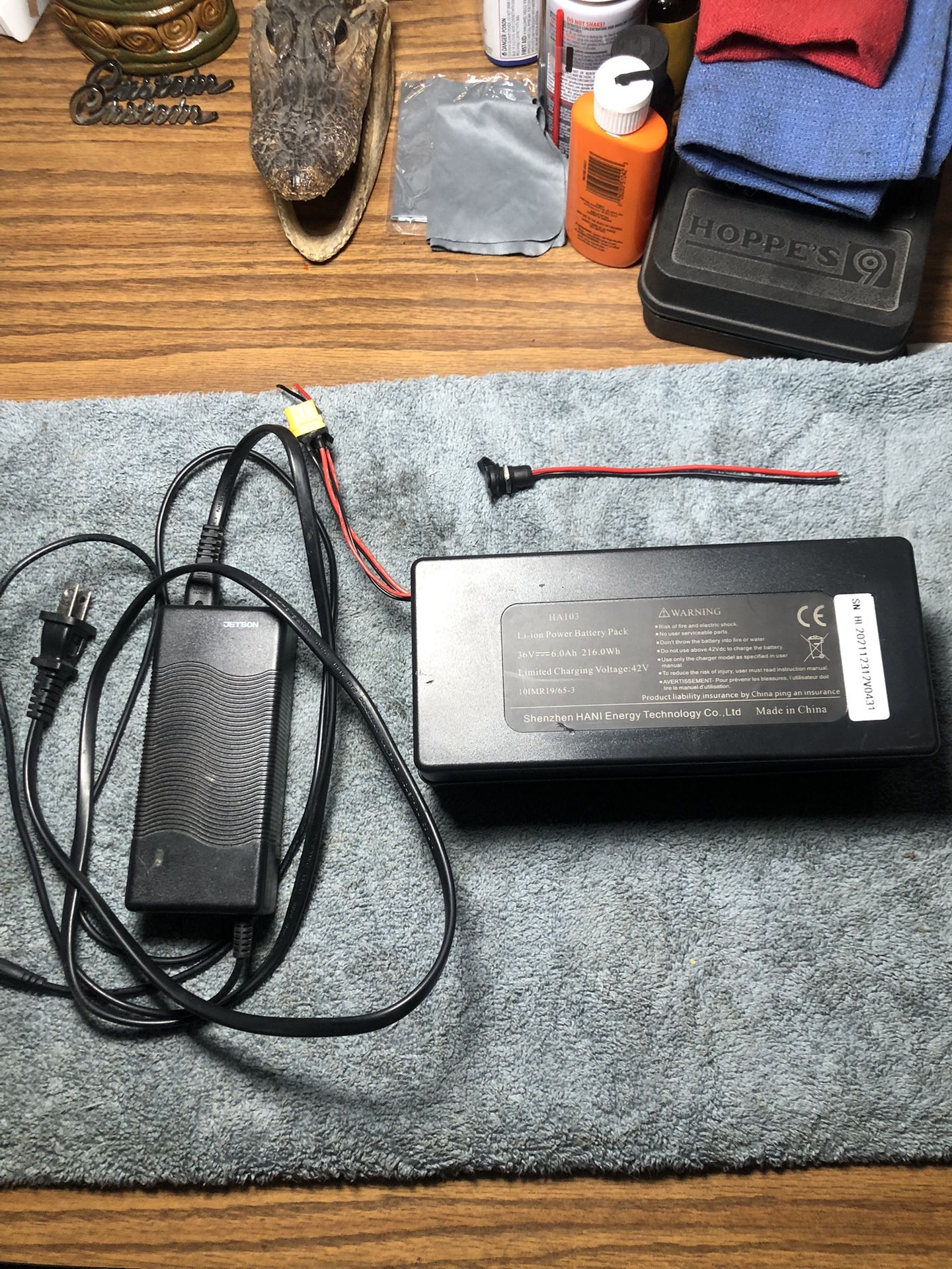 Jetson Bolt Pro 36v 6ah Battery With Charger for Sale in Auburn, WA ...