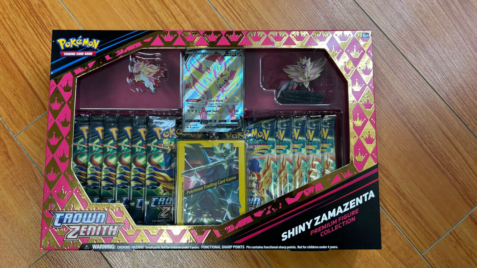 Crown Zenith Shiny Zamazenta Premium Figure Collection for Sale in ...