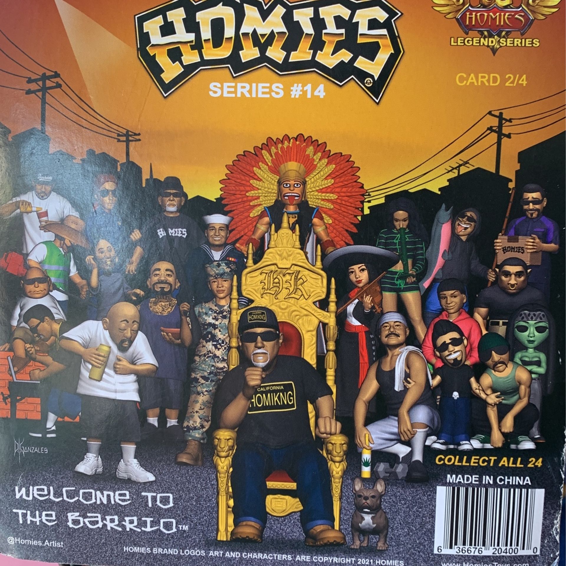 Homies Names Poster
