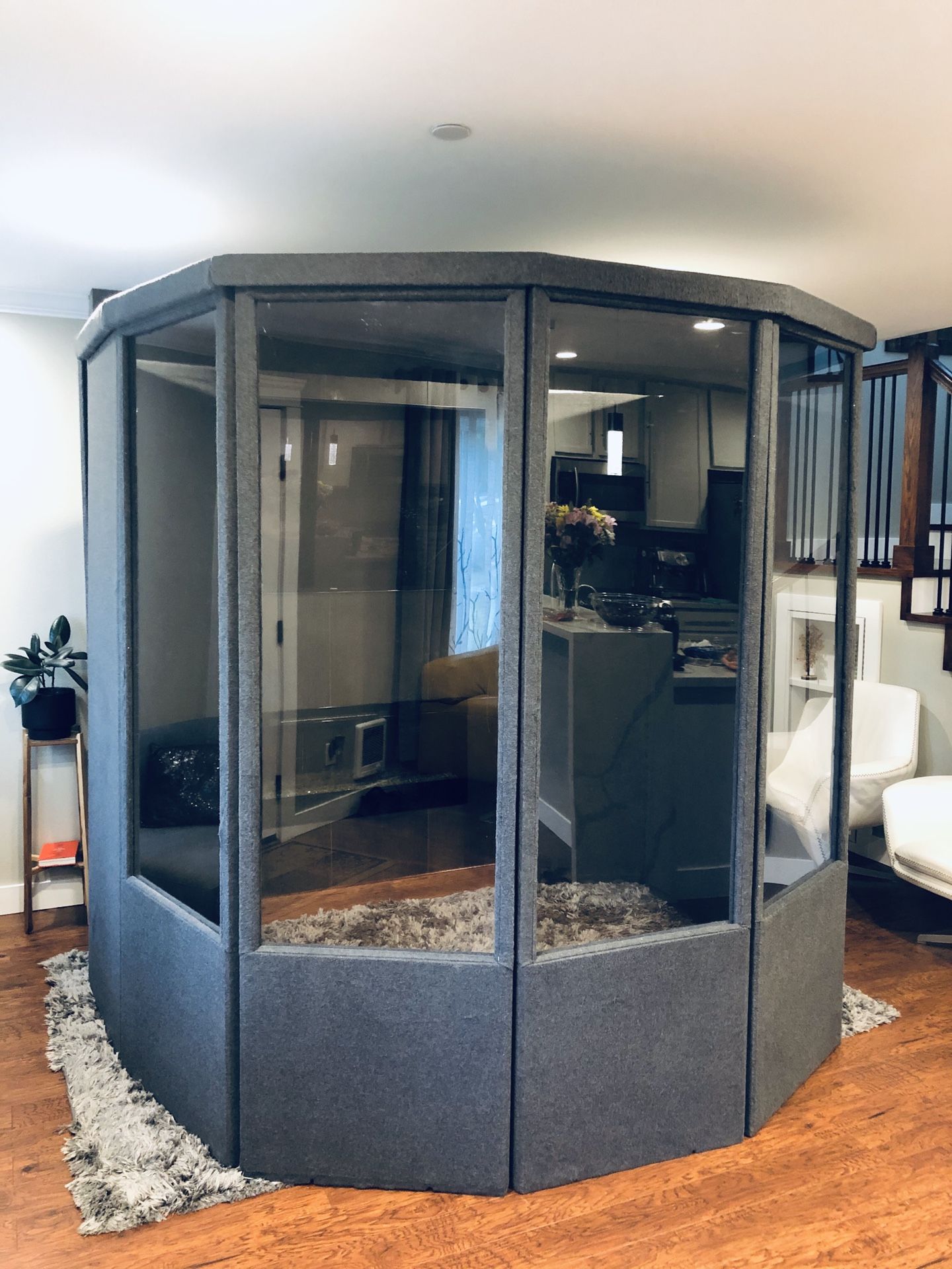 Custom Drum Sound Isolation Enclosure Booth Shield With Plexiglass OBO ...