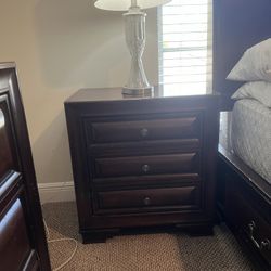 Mill valley ii cherry 5 pc queen sleigh bedroom with storage store