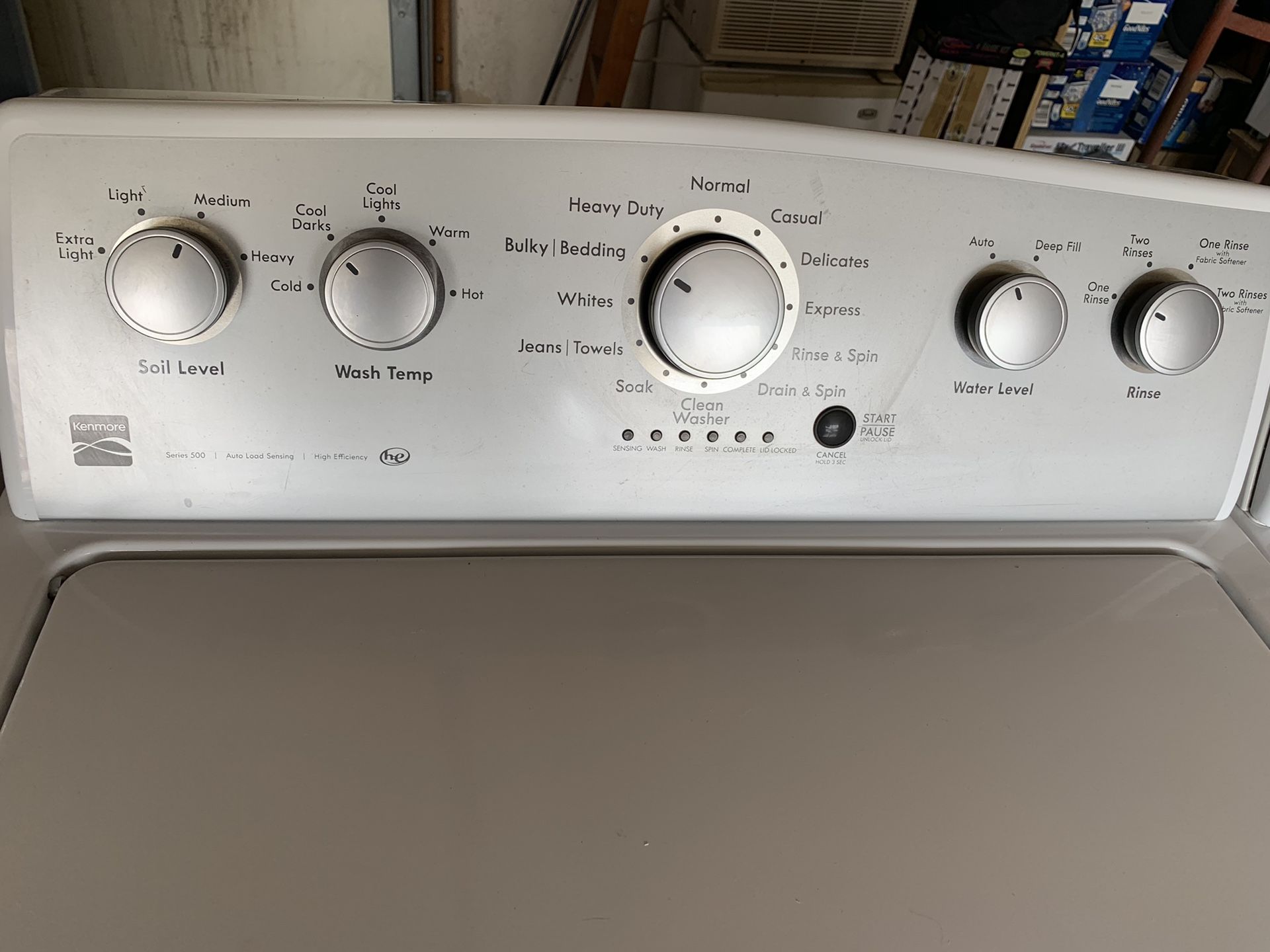 Washer and dryer with sears warranty I m use only 8 months I have warranty under my name Appliances