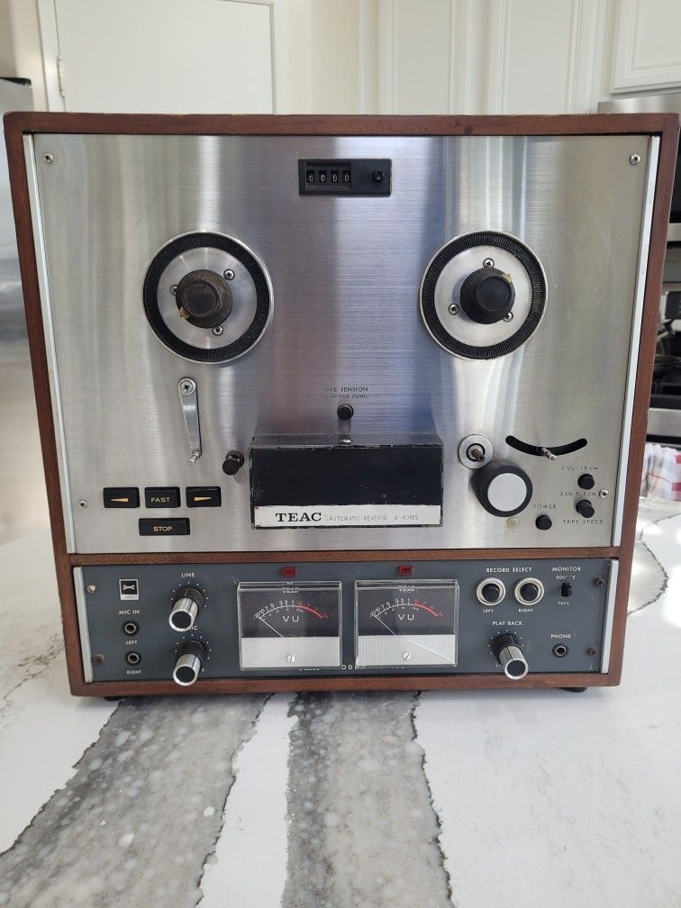 TEAC A-4010S AR-40S Vintage Reel to Reel Stereo Tape Deck Recorder Auto ...