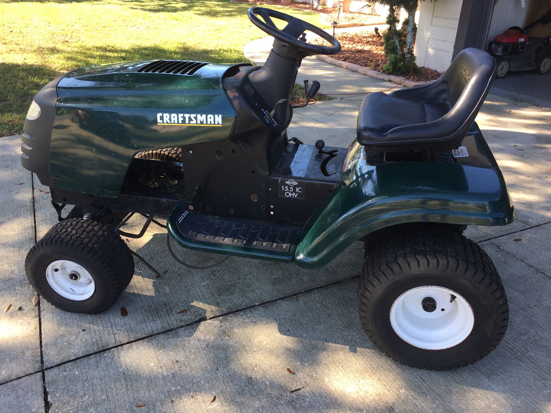 42 “ Green Craftsman Mower with Deck for Sale in Clermont, FL - OfferUp