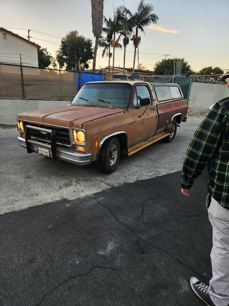 77 Chevy C20 454 Big Block Runs Good for Sale in San Pedro, CA - OfferUp