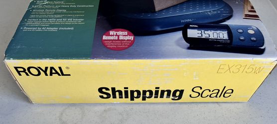 Royal Shipping Scale Model EX315W, 315lbs - Scale & Power Adapter Only ...