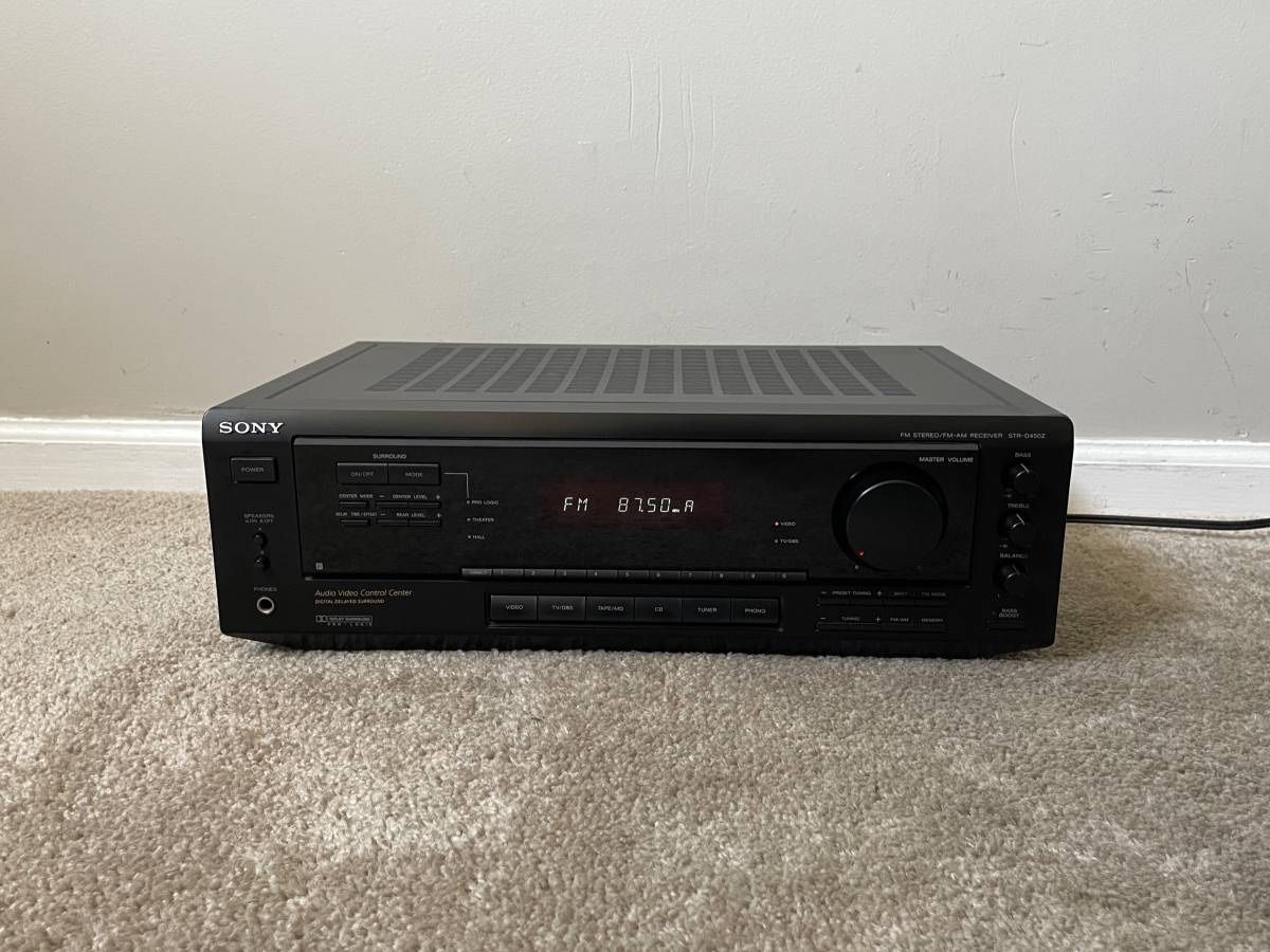 Sony STR-D450Z Home Stereo Audio Radio Tuner Receiver Amplifier for ...