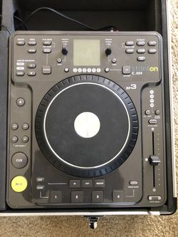 Stanton c.324 CDJ with mixer, software, and case. for Sale in Tacoma ...
