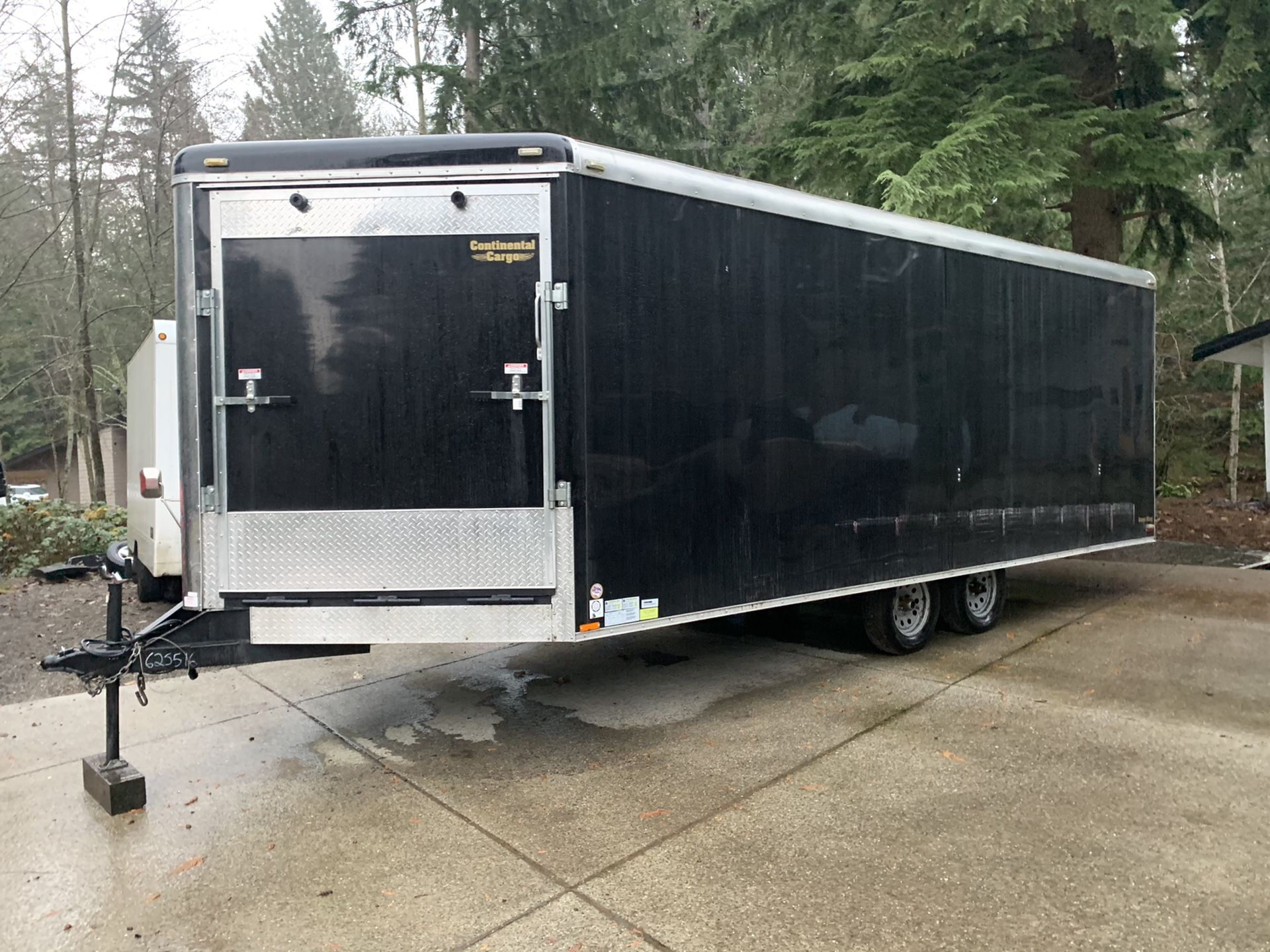 2015 Continental Snow King Snowmobile Trailer Enclosed Cargo for Sale ...