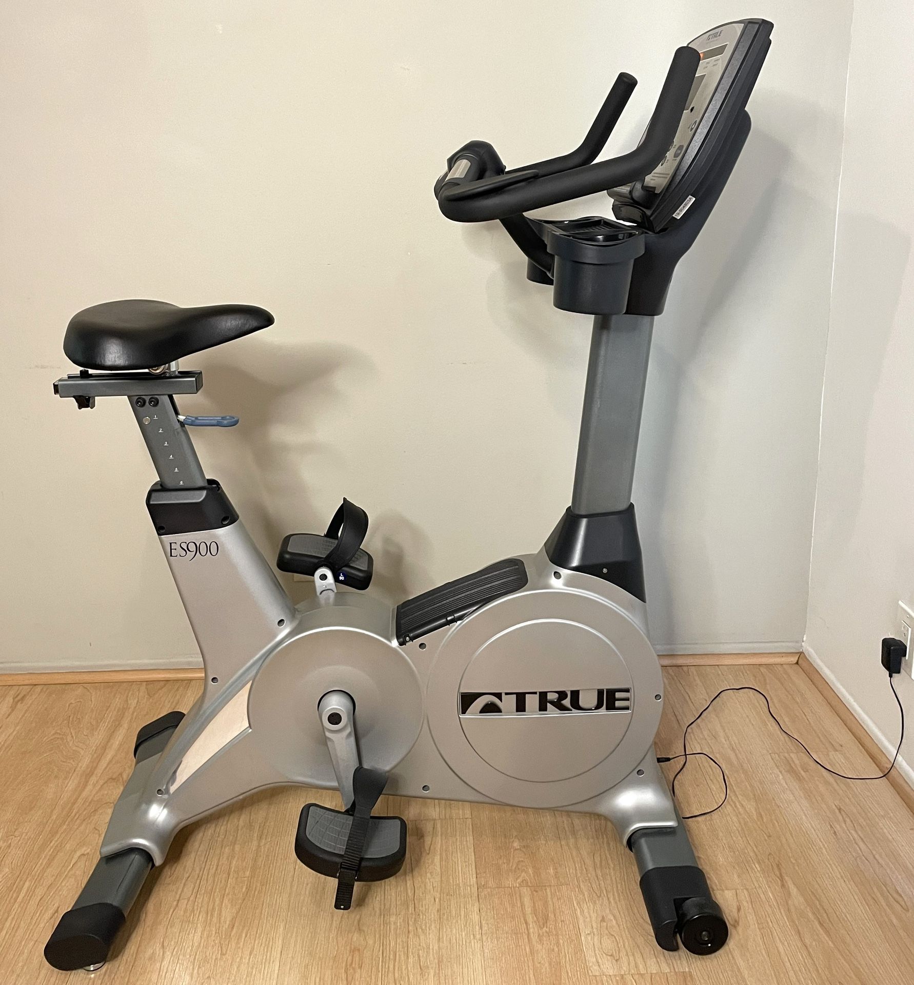 TRUE ES900 Indoor Upright Exercise Bike Cycling Gym Bicycle Stationary ...