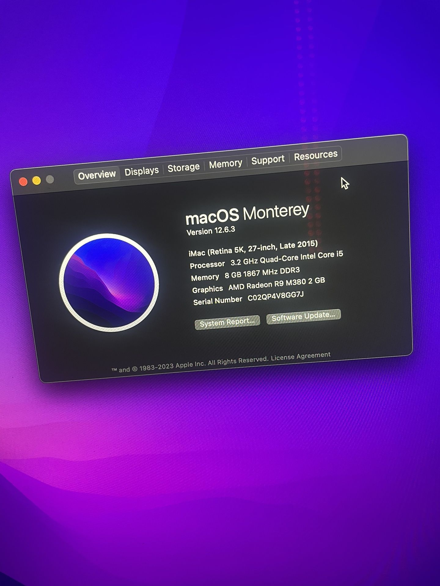 IMAC 27” 2015 8gb Ram 1TBB 3.2CPU for Sale in Fort Lauderdale, FL - OfferUp