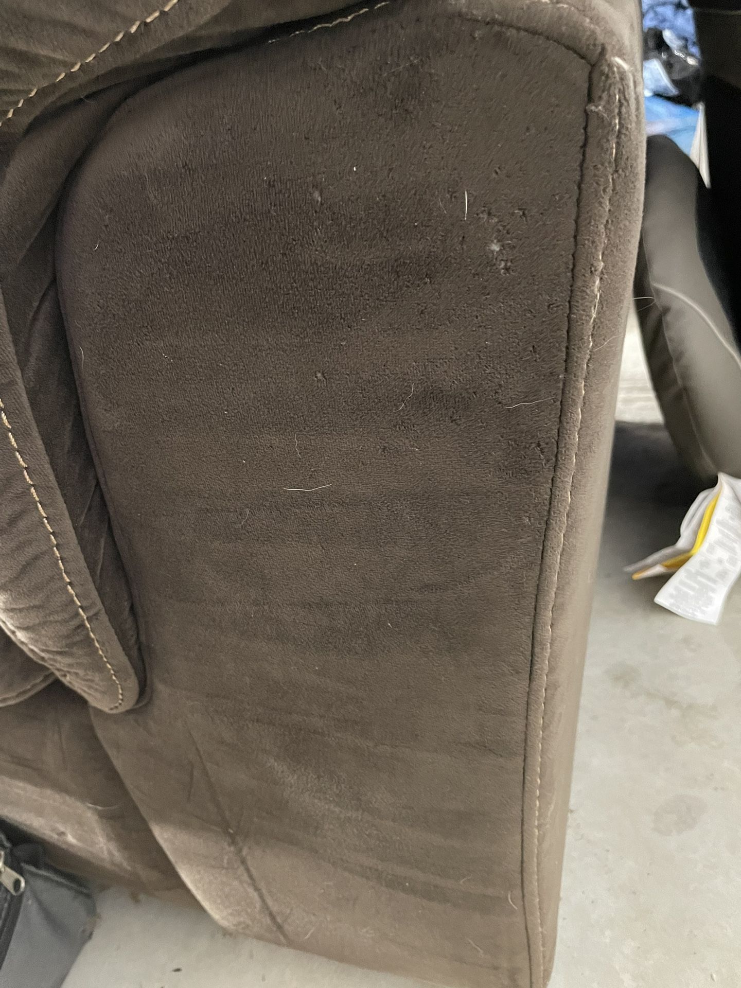 Brown Microfiber Couch for Sale in Lacey, WA - OfferUp