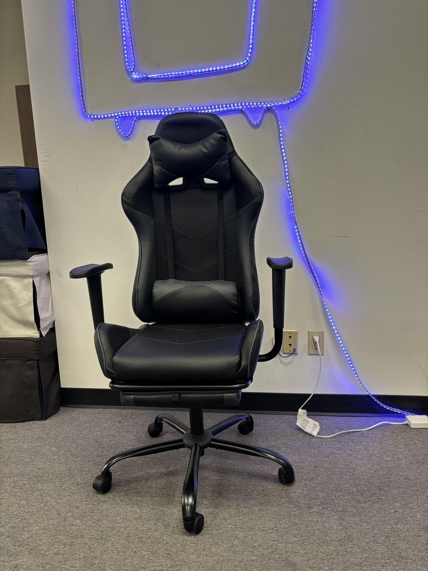 New Black Office Gaming Chair Height Adjustable for Sale in Fullerton ...