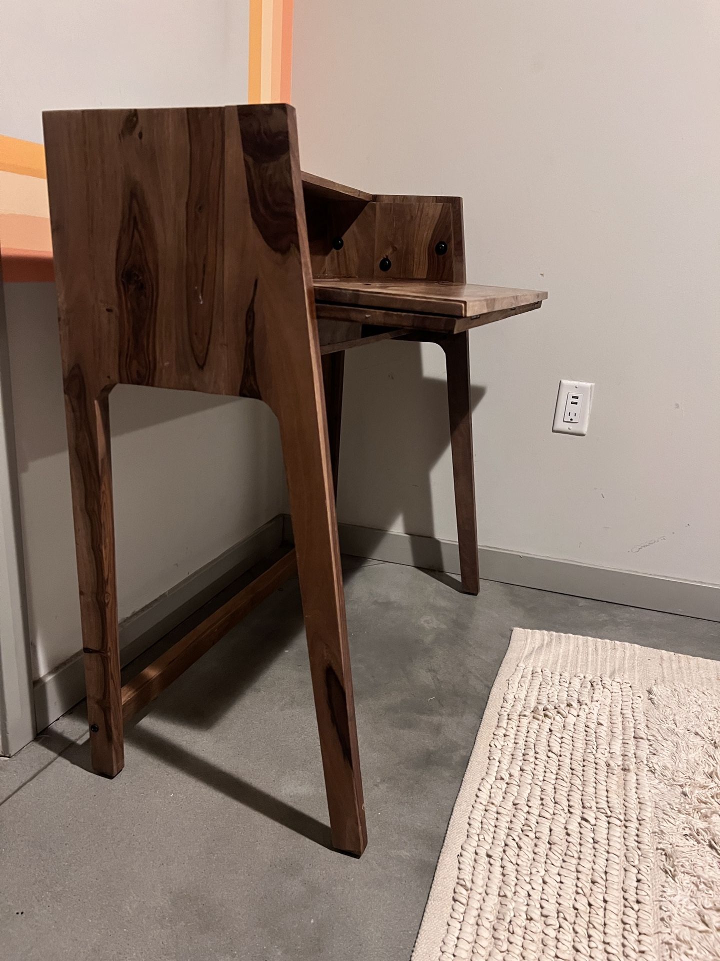 Mid century fold out desk urban outfitters store