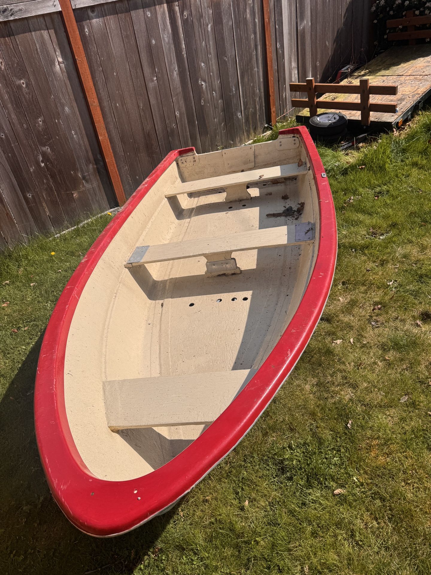 14 Foot Ultra Light Fiberglass Boat / Dinghy for Sale in Seattle, WA ...