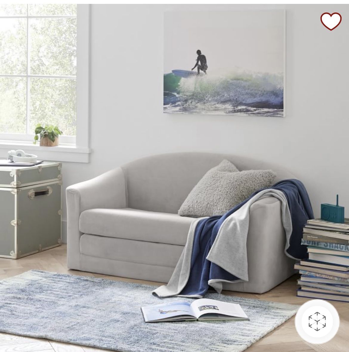 Ashton Sleeper Sofa Pottery Barn teen for Sale in San Diego CA OfferUp