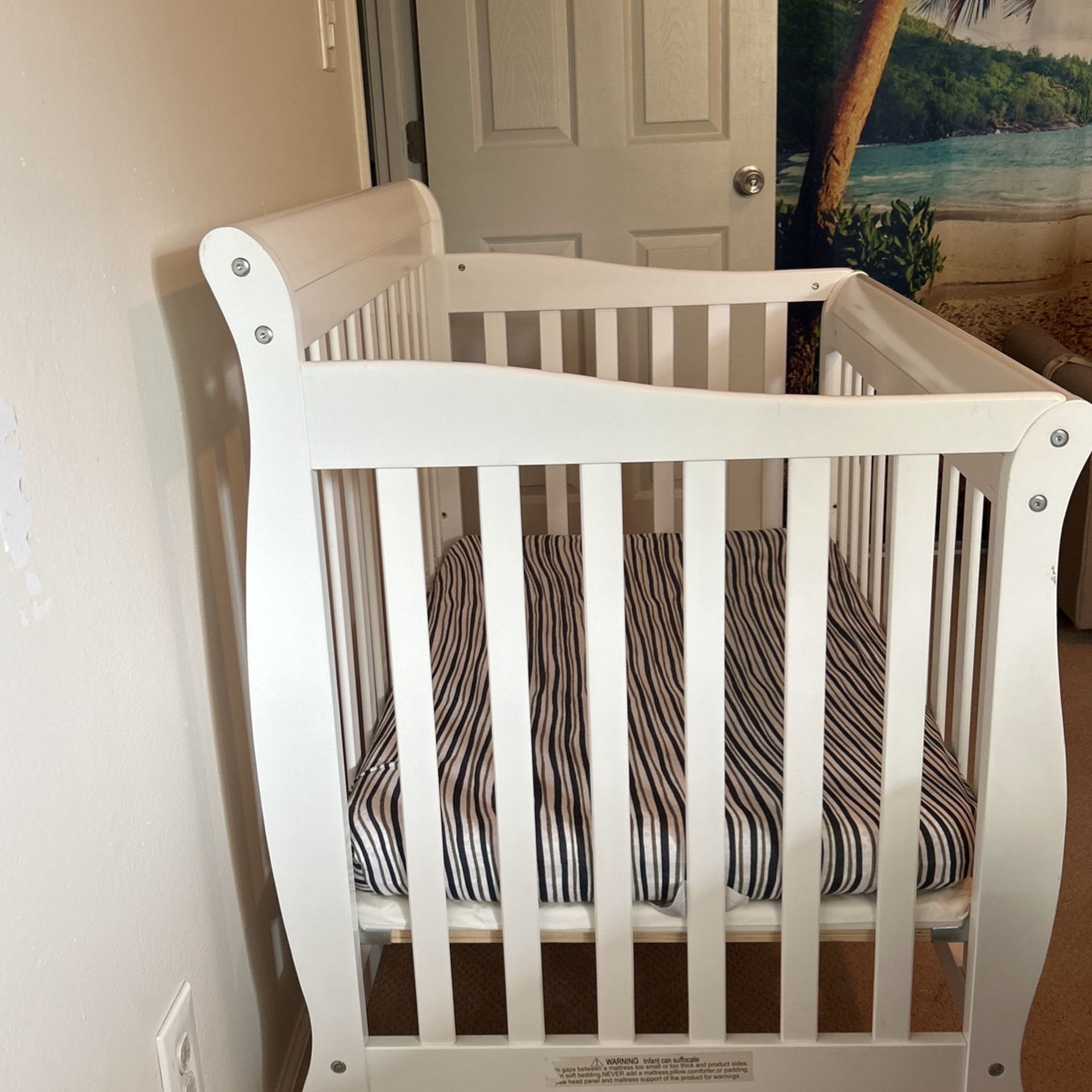 newton Mini Crib Mattress + Crib (if Needed) for Sale in San Diego, CA ...