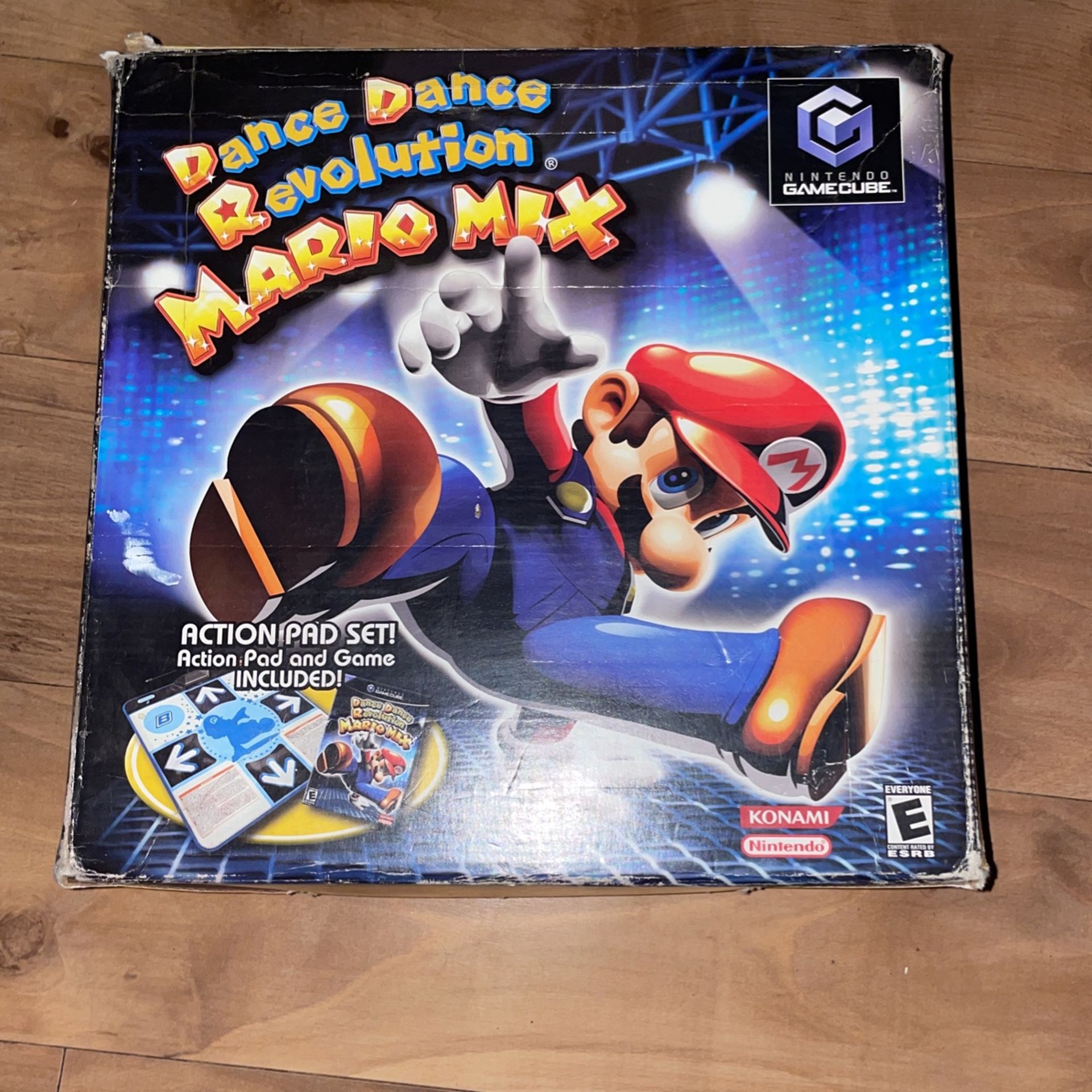 GameCube dance dance Revolution Mario Mix Action Pad, Game And Original ...