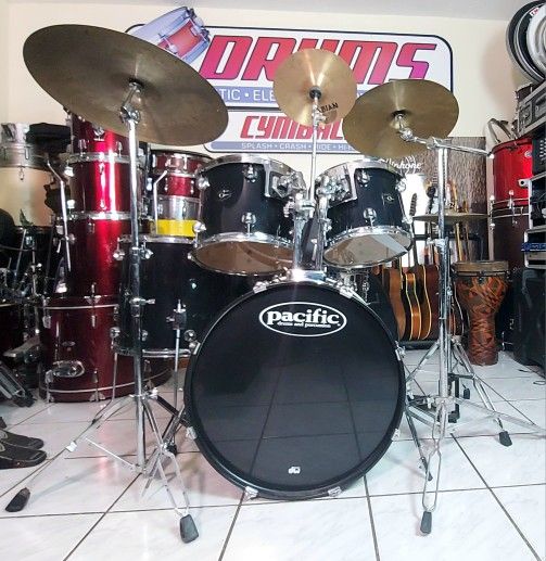 Pacific Complete Drum Set $ 280 Or Best Offer !! for Sale in Oakland ...