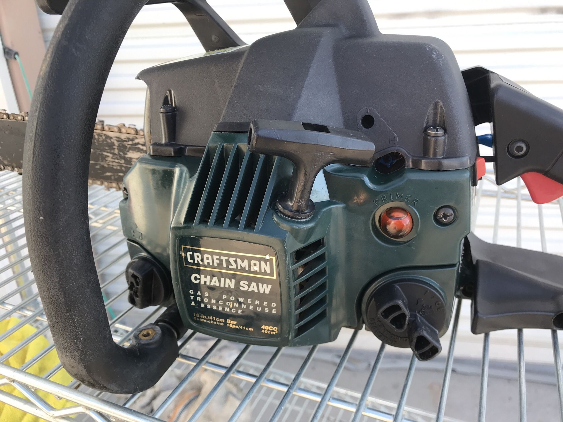 Craftsman chainsaw 40cc With 16 inch bar and chain for Sale in Phoenix ...