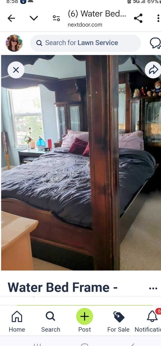 Waterbed Frame (70s) - FREE! for Sale in Las Vegas, NV - OfferUp