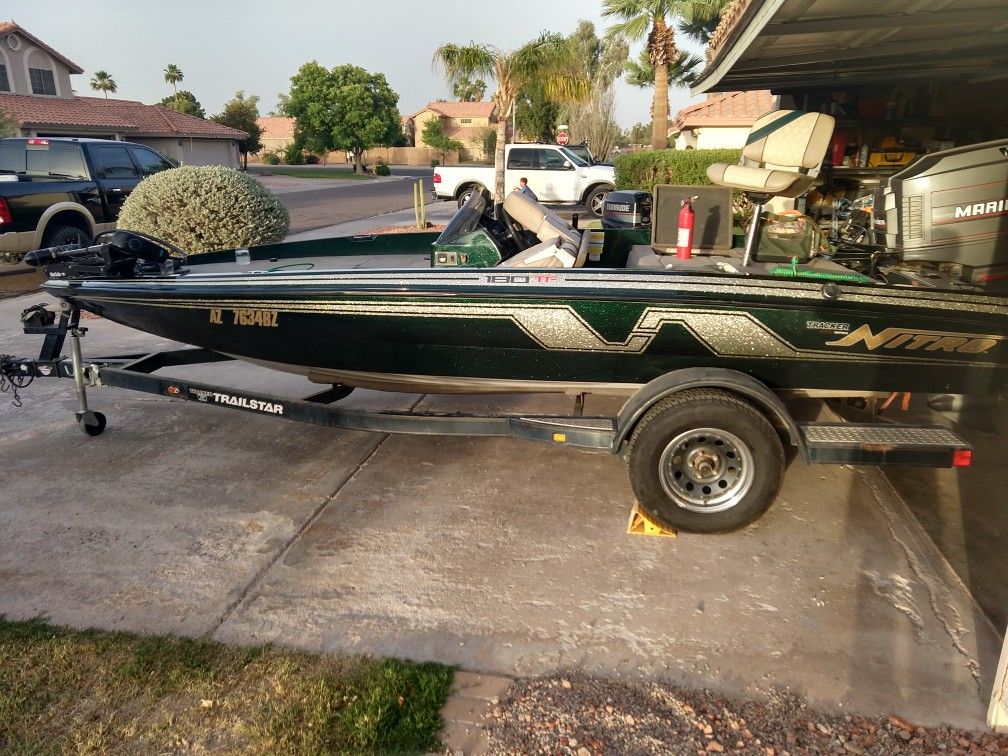 Tracker Nitro 180TF Bass Boat for Sale in Phoenix, AZ - OfferUp
