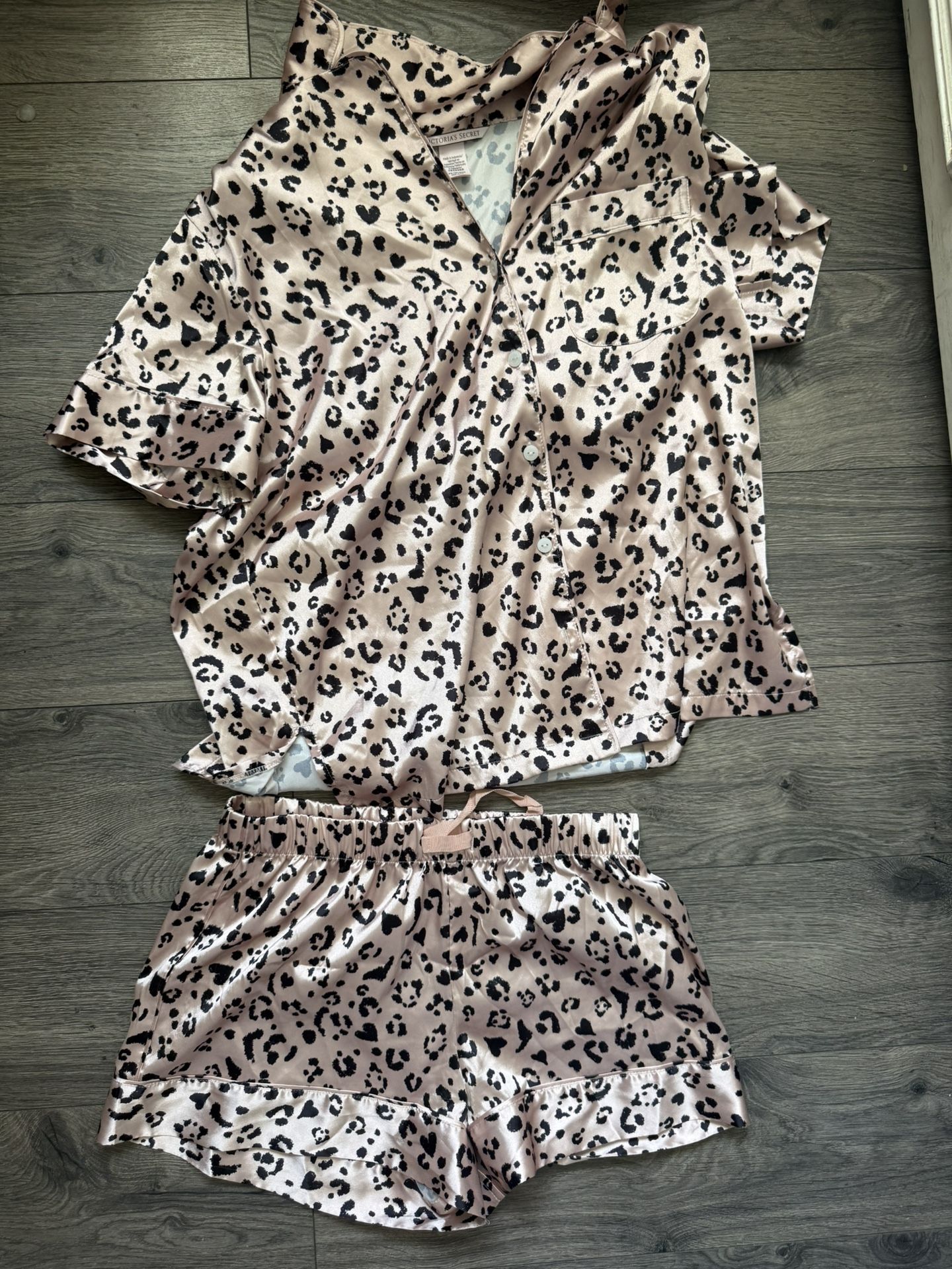 Victoria’s Secret Leopard Print Pajama Set for Sale in Ontario, CA ...