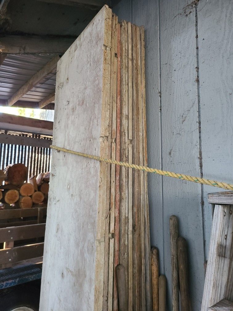 12 - Concrete Form Plywood MDO 3/4" Panels 2'x 4' x 8' $ 25.00 Each for ...