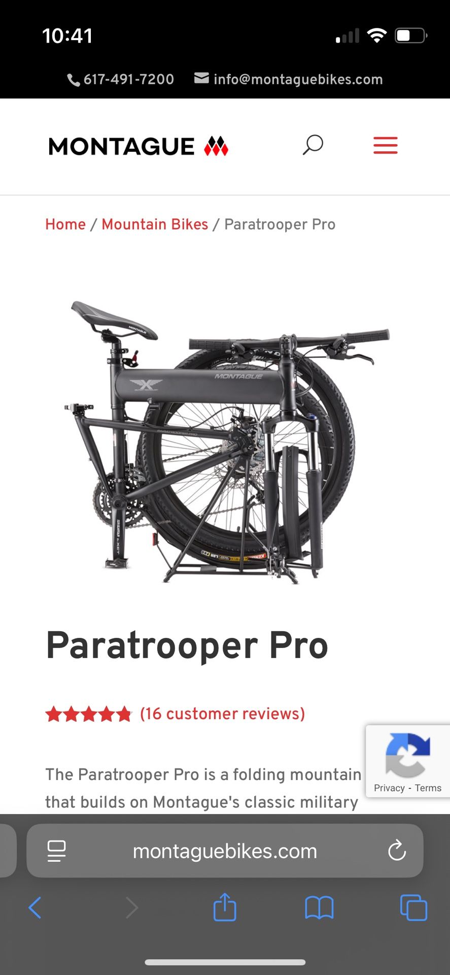 Montague Paratrooper Pro Mountain Bike