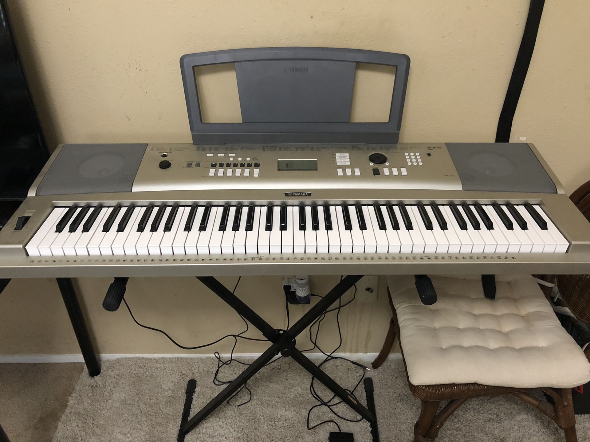 Yamaha Digital Keyboard Ypg-235 at Lloyd Sutton blog
