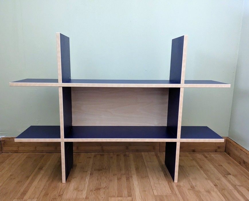 Ikea Robin WALL-MOUNTED SHELF UNIT (Blue), Assembled for Sale in San ...