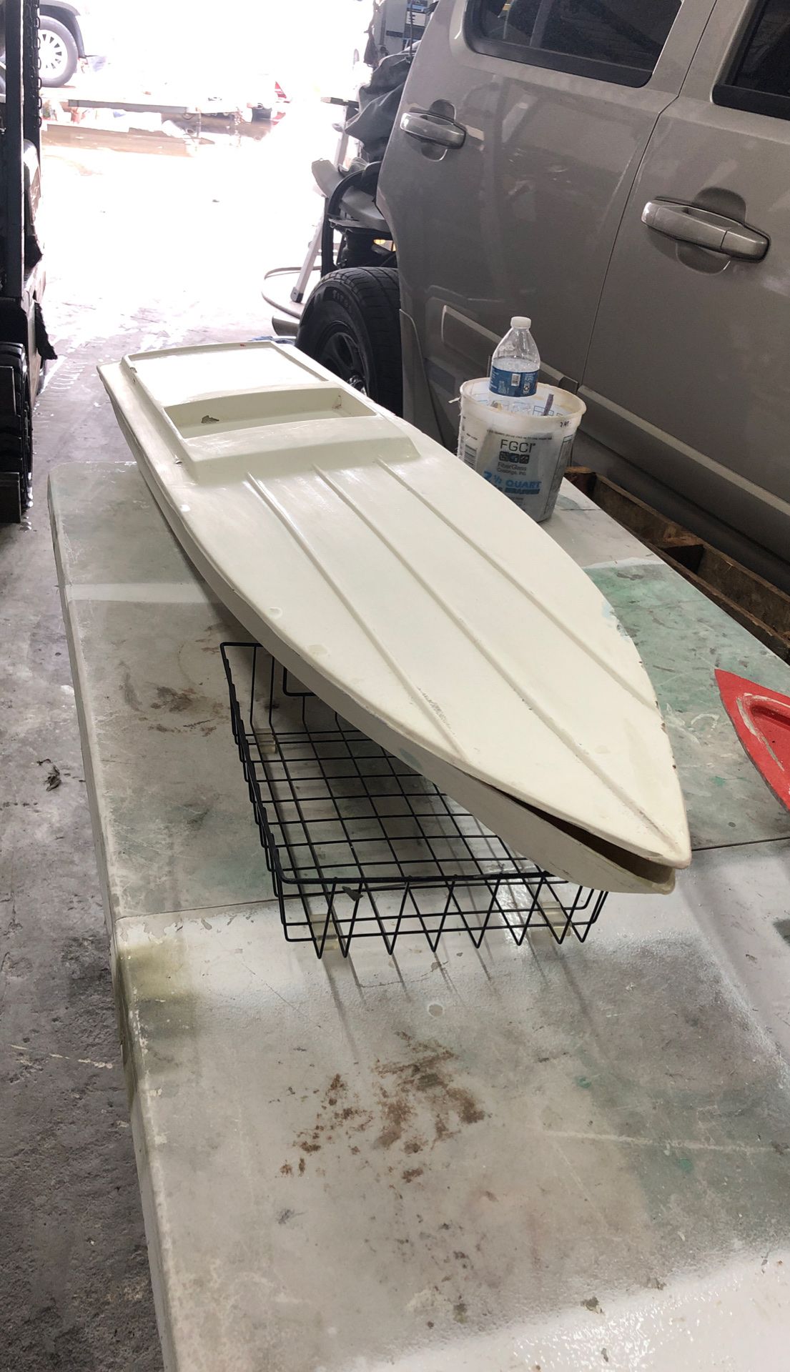 48” cigarrette style rc fiberglass boat hull custom colors available ...