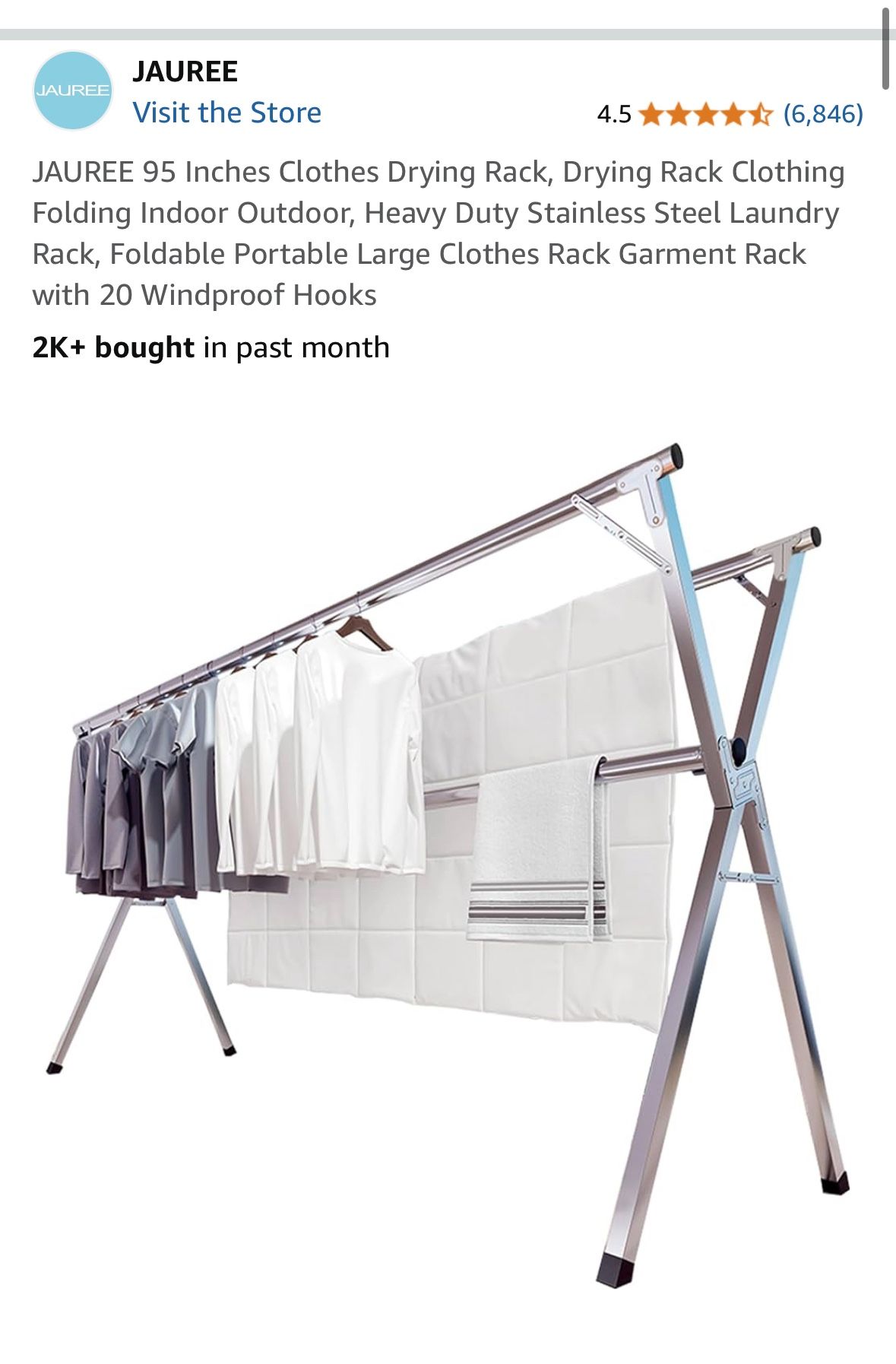 Outdoor Clothes Drying Rack for Sale in Bakersfield, CA - OfferUp