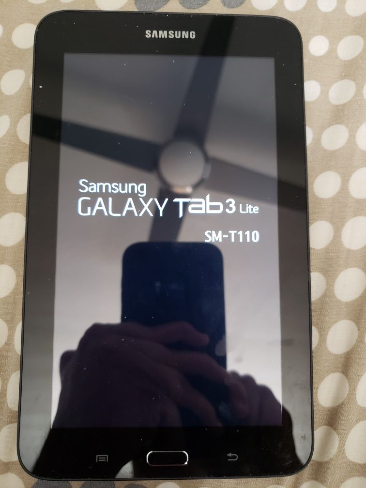 Samsung Galaxy Tab 3 Lite Model: SM-T110 for Sale in Carol City, FL ...
