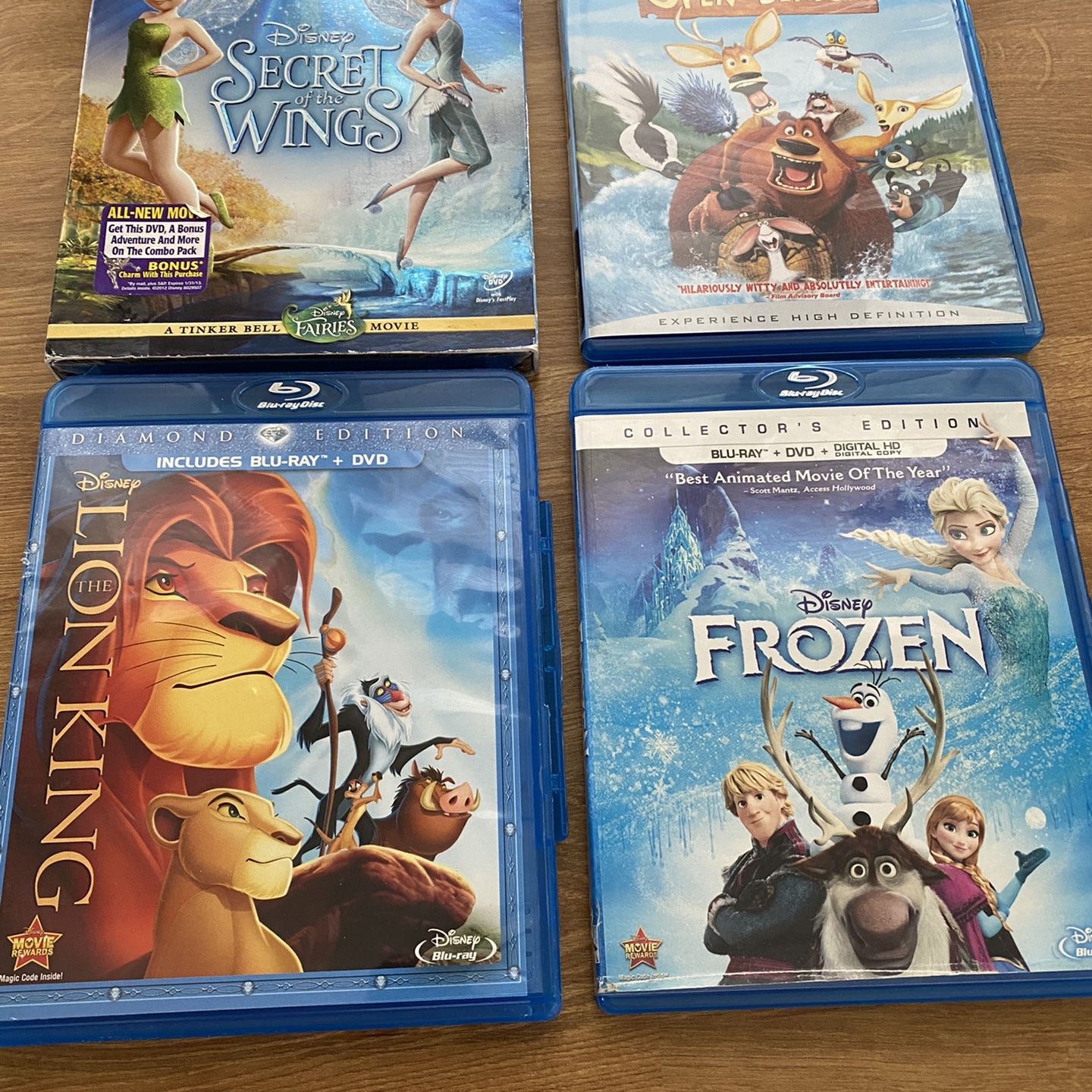 Frozen Blu Ray Cover