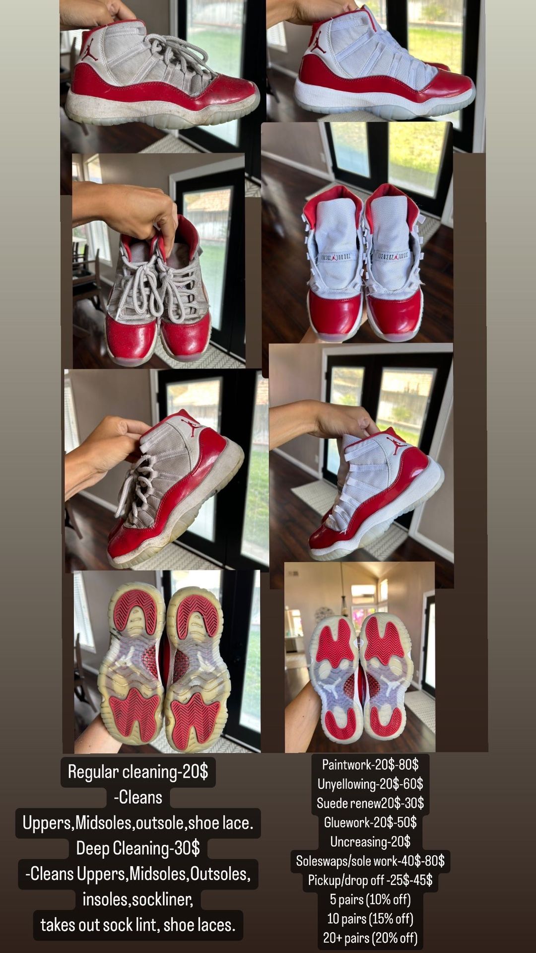 Jordan Repair/ Nike Restoration/ Designer Cleaning for Sale in ...