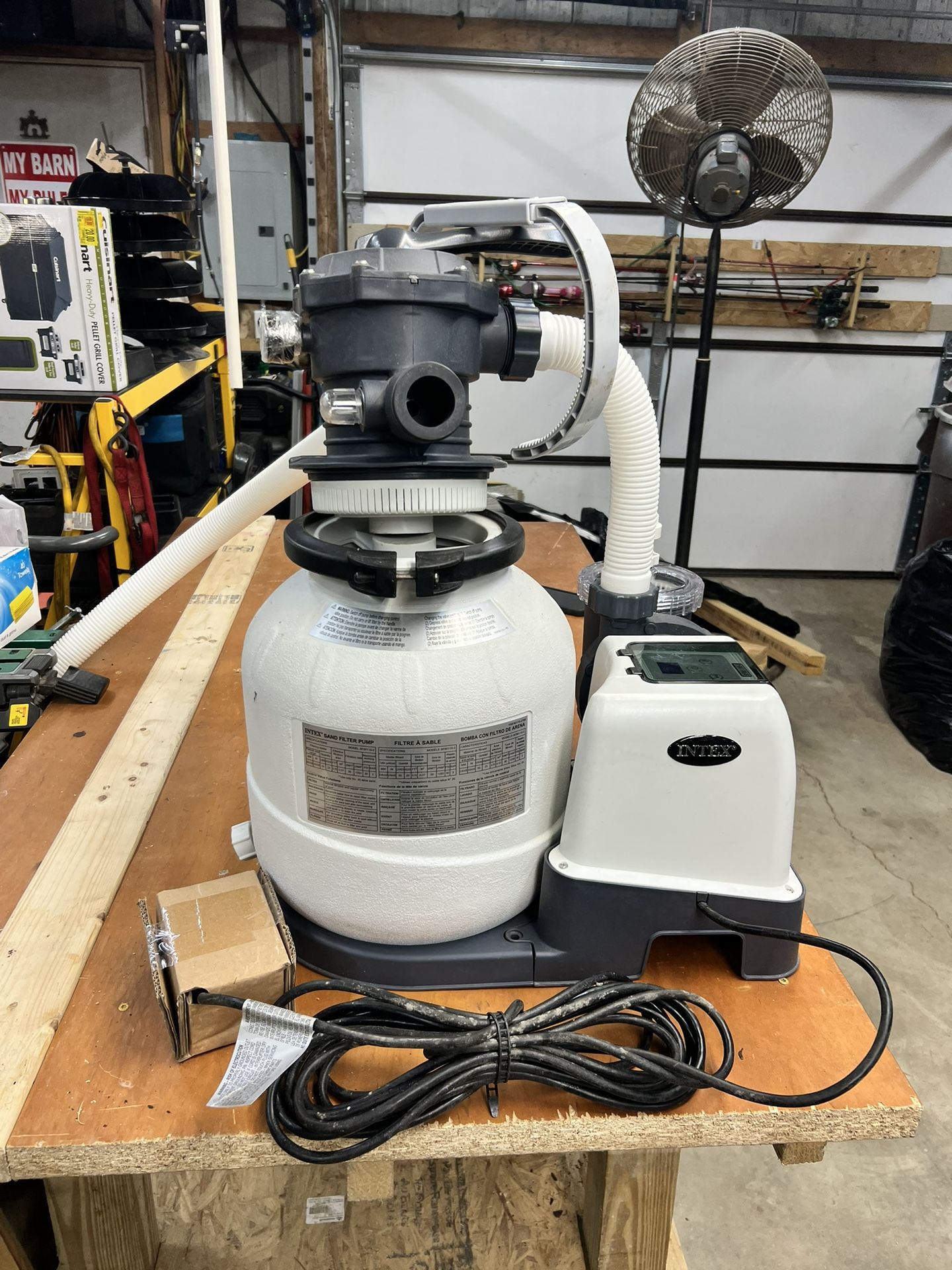 Intex Pool Pump With Sand Filter for Sale in Martinsville, IN - OfferUp