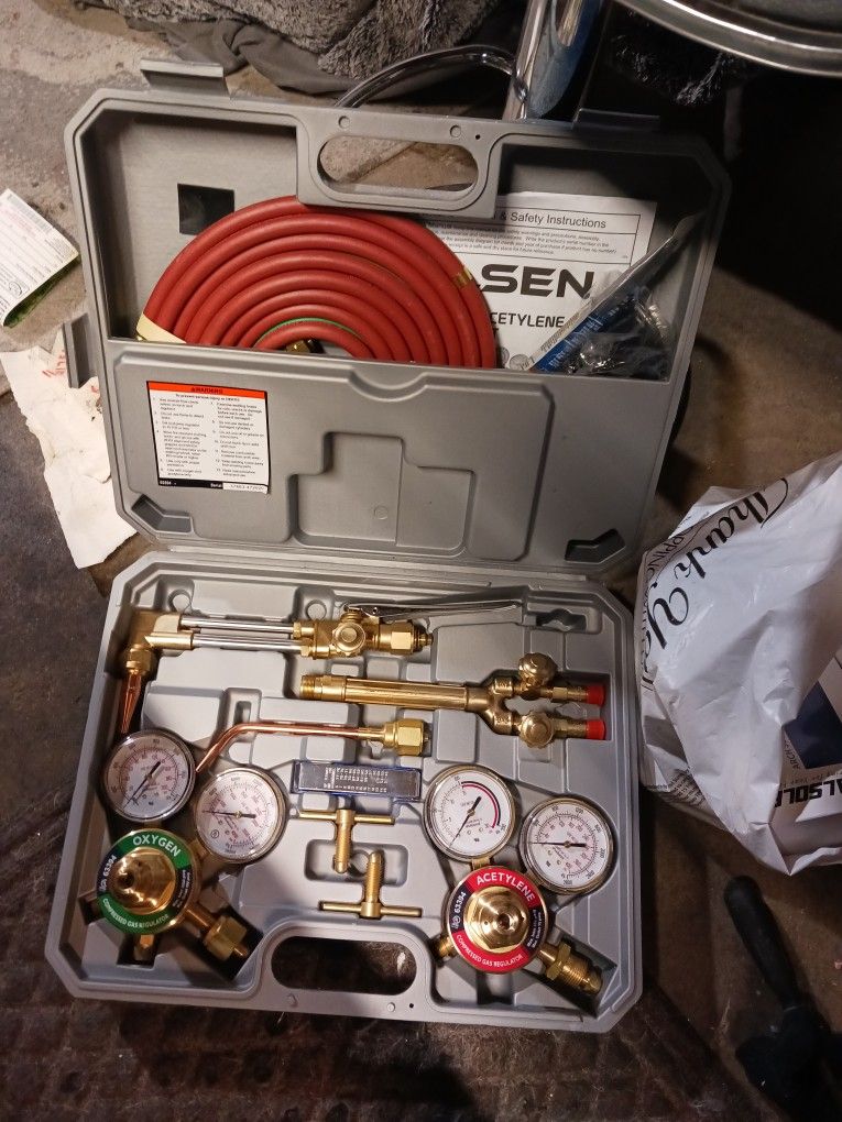 OLSEN Heavy Duty Oxygen and Acetylene Welding Kit for Sale in ...