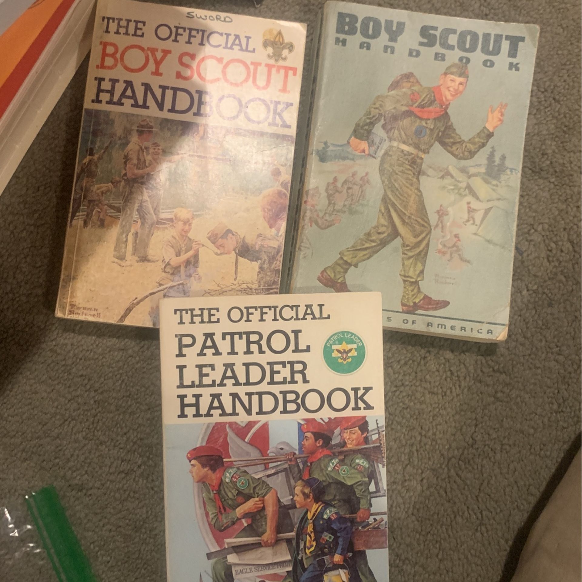 Used Boy Scout Books