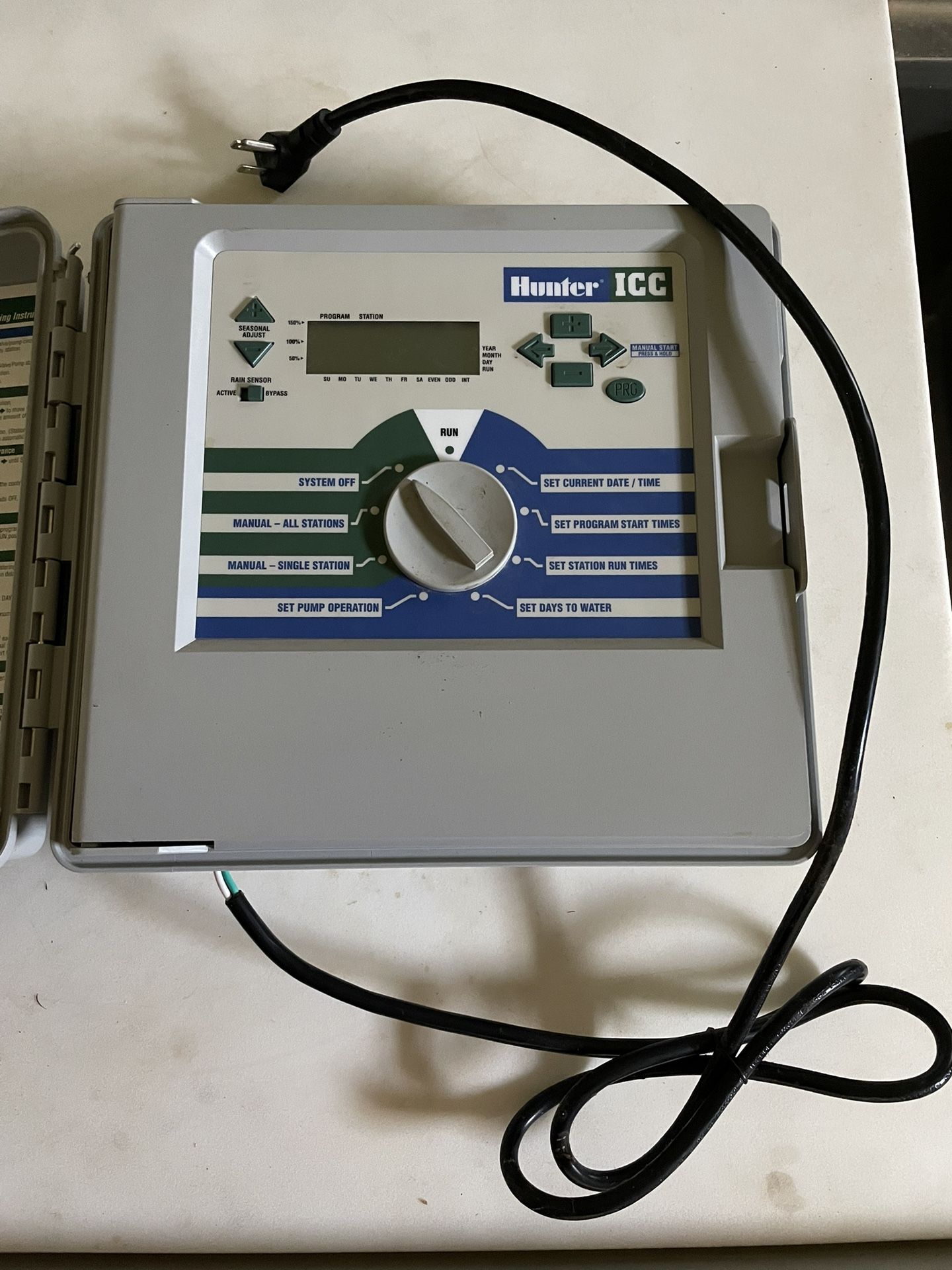 Hunter ICC - 800 PL Sprinkler Controller Irrigation Control Box 24 ...