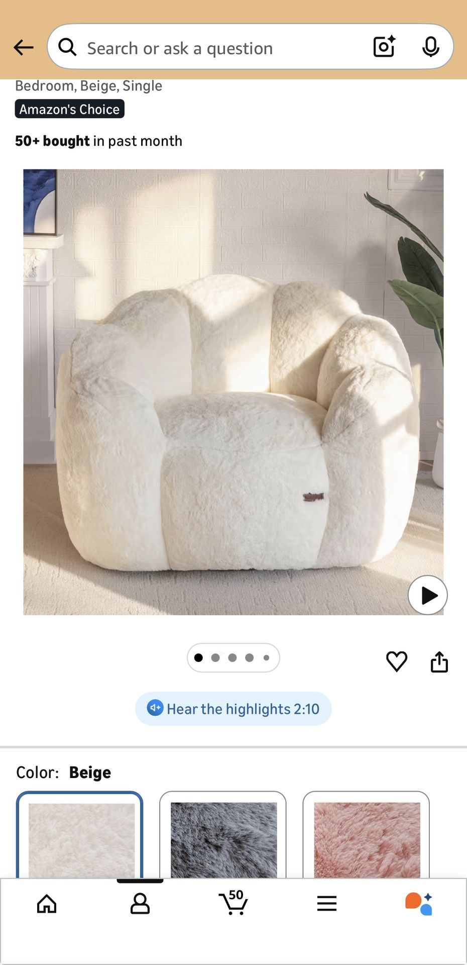 Fuzzy Chair for Sale in Miami, FL - OfferUp